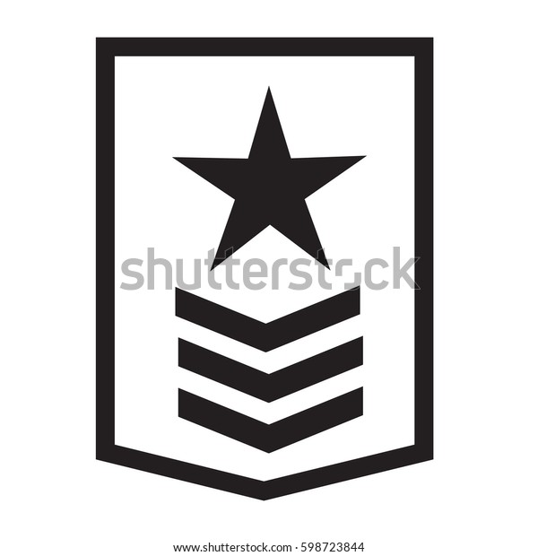 Rank Icon On White Background Rank Stock Vector (Royalty Free) 598723844