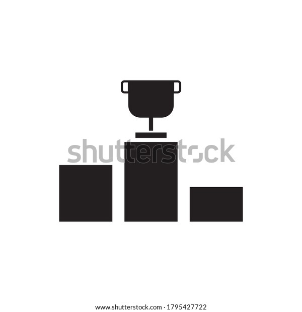 Ranking Vector Icon Logo Design Stock Vector (Royalty Free) 1795427722 ...