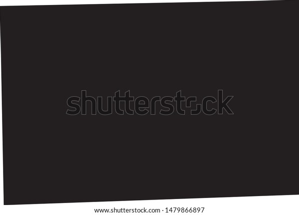 Ransom County Map State North Dakota Stock Vector (Royalty Free ...