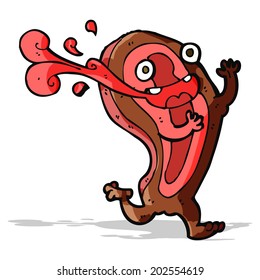 Rare Steak Cartoon Character Stock Vector (Royalty Free) 202554619 ...