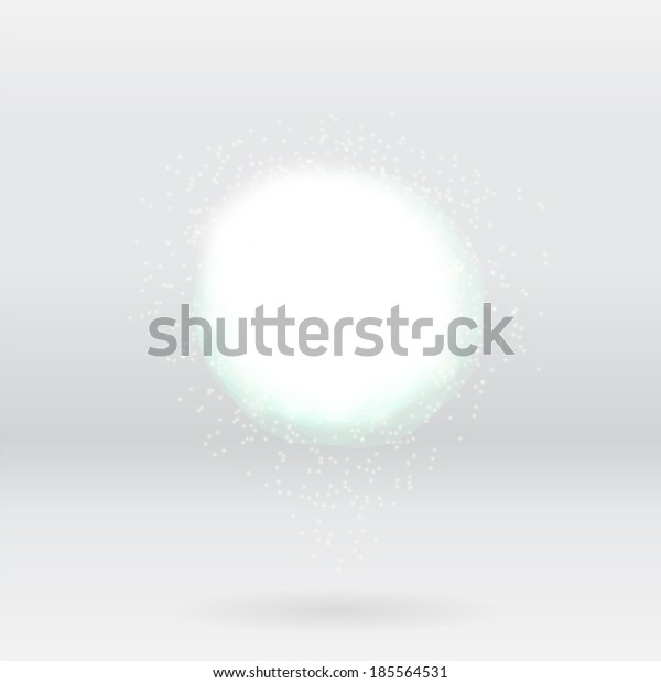 Raster Version Glass Glossy Sphere Abstract Stock Vector (Royalty Free ...