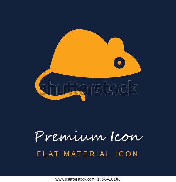 Rat Premium Material Ui Ux Isolated Stock Vector (Royalty Free ...