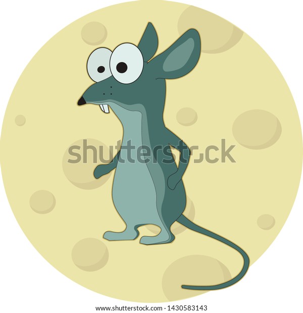 Rat Surprised Confused Stock Vector (Royalty Free) 1430583143