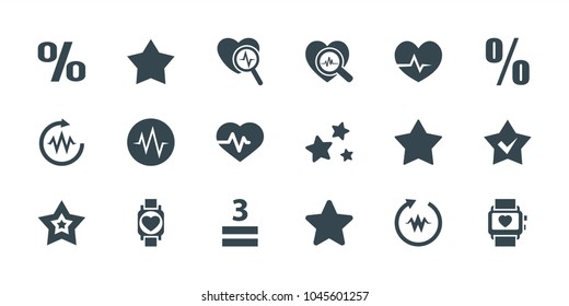 Rate Icons Set 16 Editable Outline 스톡 벡터(로열티 프리) 779272627 | Shutterstock