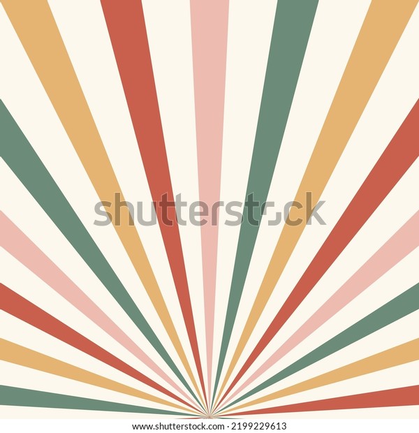 Ray Burst Concentric Stripes Vector Background Stock Vector (Royalty ...
