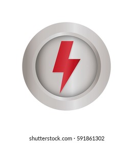 Ray Electricity Symbol Icon Vector Illustration Stock Vector (Royalty ...