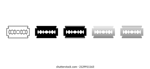 666 Razorblade sign icon Images, Stock Photos & Vectors | Shutterstock