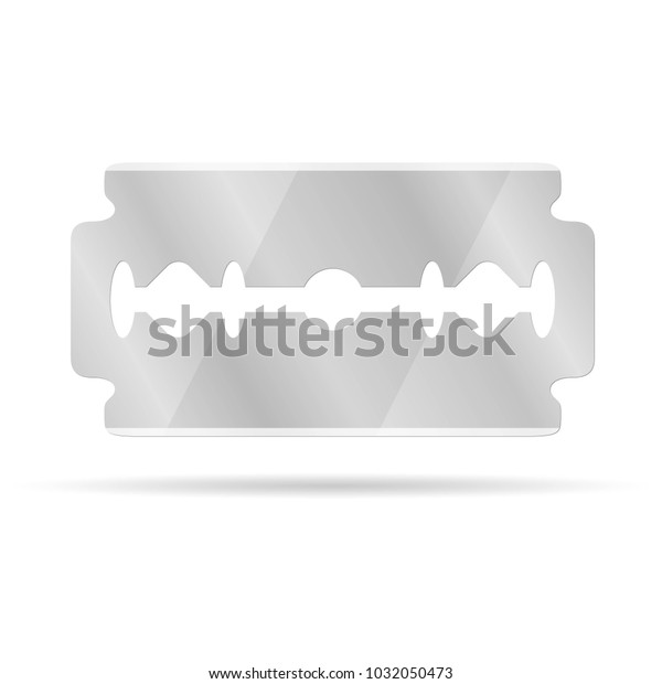 Razor Blade Vector Illustration Stock Vector (Royalty Free) 1032050473 ...