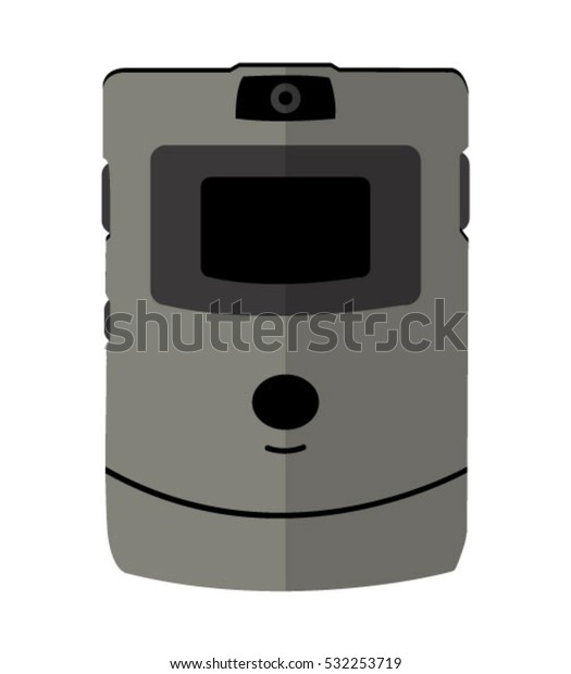 Razor Flip Phone Stock Vector (Royalty Free) 532253719 | Shutterstock