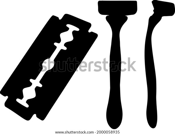Razors Blade Included Vector Image: เวกเตอร์สต็อก (ปลอดค่าลิขสิทธิ์ ...