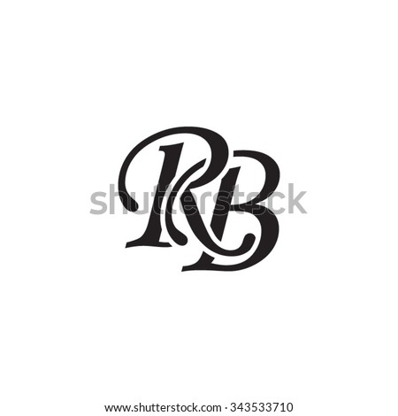 RB Initial Monogram Logo Stock Vector (Royalty Free) 343533710 ...