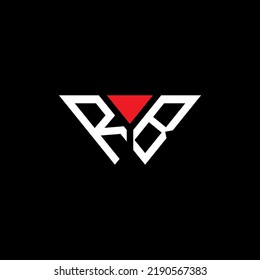Rb Letter Logo Creative Design Vector Stock Vector (Royalty Free ...