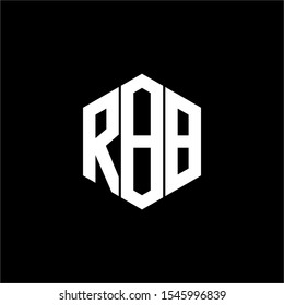 Rac Letter Logo Design Polygon Monogram Stock Vector (Royalty Free ...