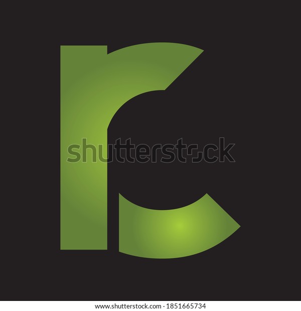 Rc Letter Logo Design Creative Icon Stock Vector (Royalty Free ...