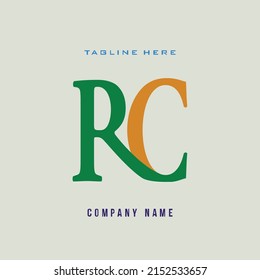 3,518 Rc Letters Logo Stock Vectors, Images & Vector Art | Shutterstock