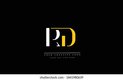 Rd Dr Abstract Vector Logo Monogram Stock Vector (Royalty Free ...