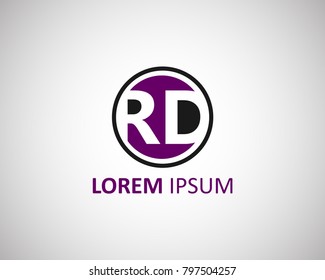 Rd Logo Design Stock Vector (Royalty Free) 797504257 | Shutterstock