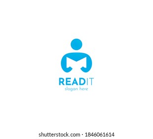 Read Logo Design Sign Stock Vector (Royalty Free) 1846061614 | Shutterstock