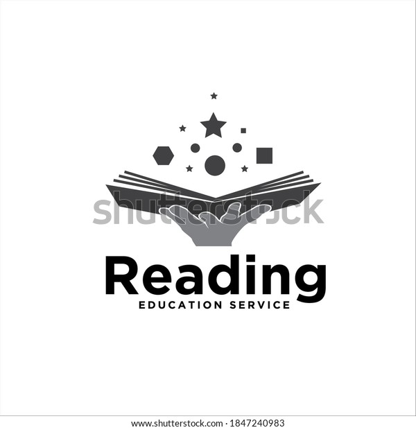 Reading Book Star Inspiration Idea Education Stock Vector (Royalty Free ...