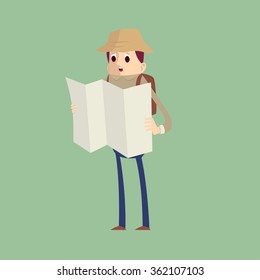 Reading Map Stock Vector (Royalty Free) 362107103 | Shutterstock
