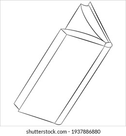 Reading Paper Book Icon Opened Book Stock Vector (Royalty Free ...