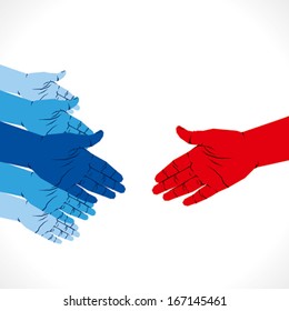 13,140 Red hand shake Images, Stock Photos & Vectors | Shutterstock