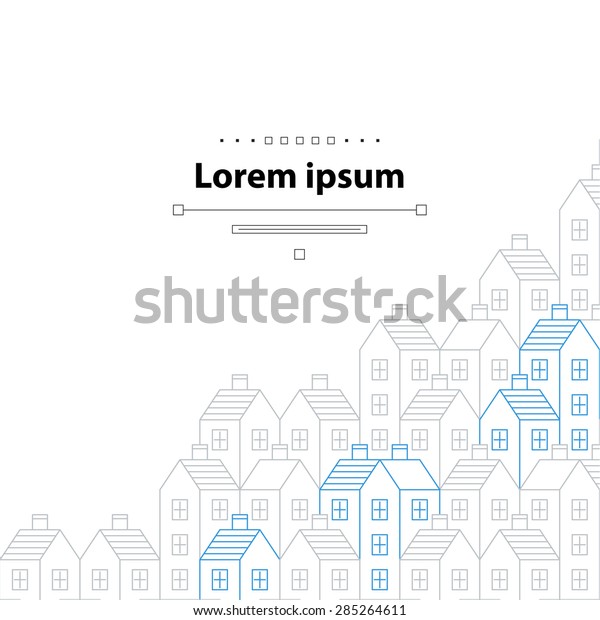 Real Estate Background Cover Template Stock Vector (Royalty Free ...