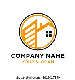 Real Estate Circle Logo Stock Vector (Royalty Free) 1612027150 ...