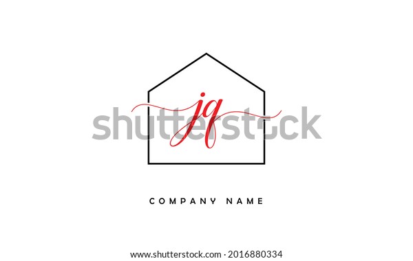 Real Estate Logo Alphabets Jg Stock Vector (Royalty Free) 2016880334 ...