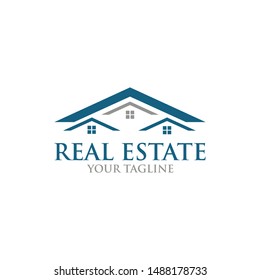Freedom Property Logo Design Template Bird Stock Vector (Royalty Free ...