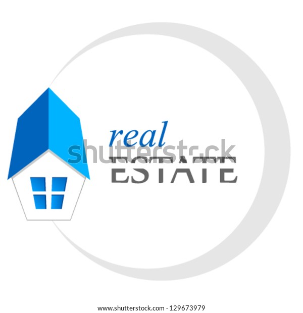 Real Estate Sign Vector Illustration Stock Vector (Royalty Free ...