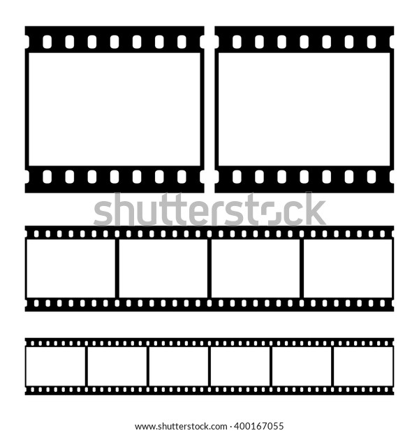 Real Vector Film Strip Straight Insulated Stock Vector (Royalty Free ...