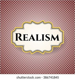 Realism Poster Banner Stock Vector (Royalty Free) 386741845 | Shutterstock