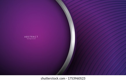 Realistic Abstract Background Silver Violet Color Stock Vector (Royalty ...