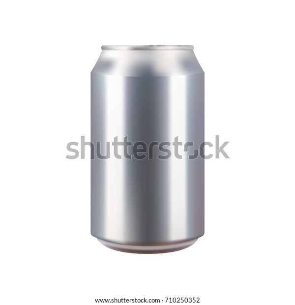 Realistic Aluminium Can Vector Illustration: เวกเตอร์สต็อก (ปลอดค่า ...