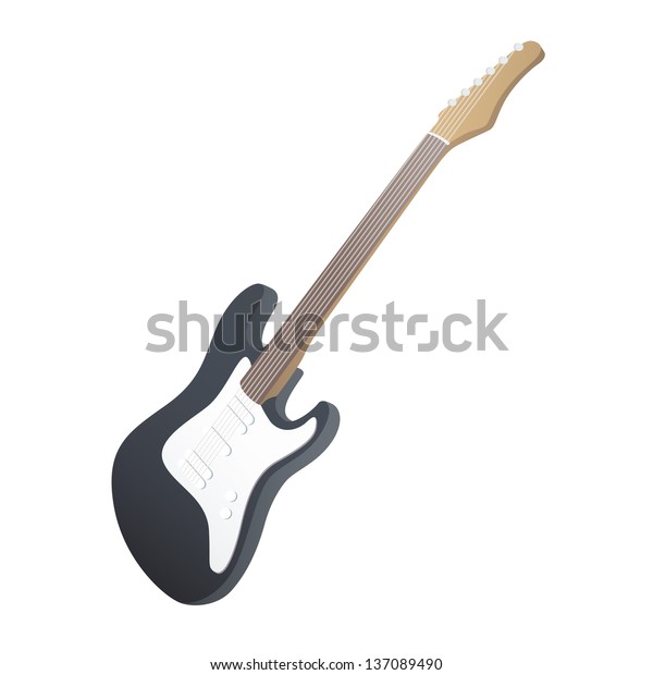 Realistic Bass On White Background Stock Vector (Royalty Free ...