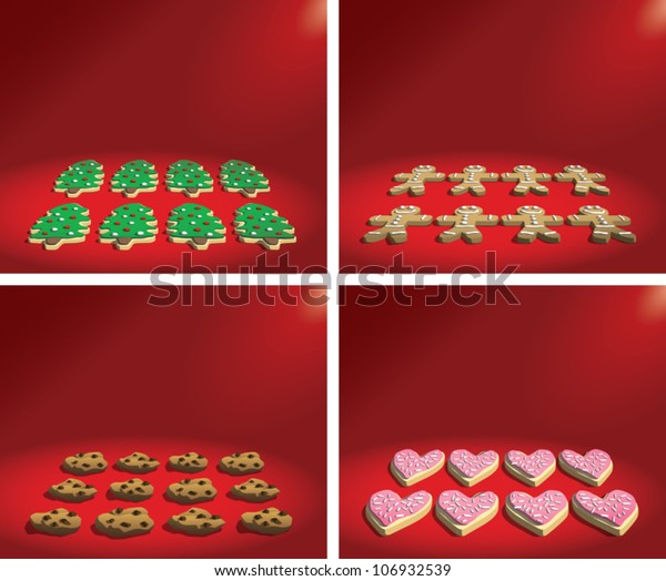Realistic Cartoon Illustration Batch Fresh Baked Stock Vector (Royalty ...
