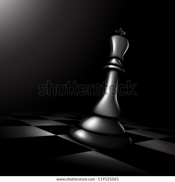 Realistic Chess King Eps 10 Stock Vector (Royalty Free) 119525065