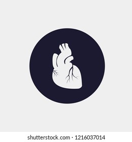 Realistic Heart Icon Vector Illustration Stock Vector (Royalty Free ...