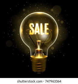 Realistic Lamp Symbol Stock Vector (Royalty Free) 747963364 | Shutterstock
