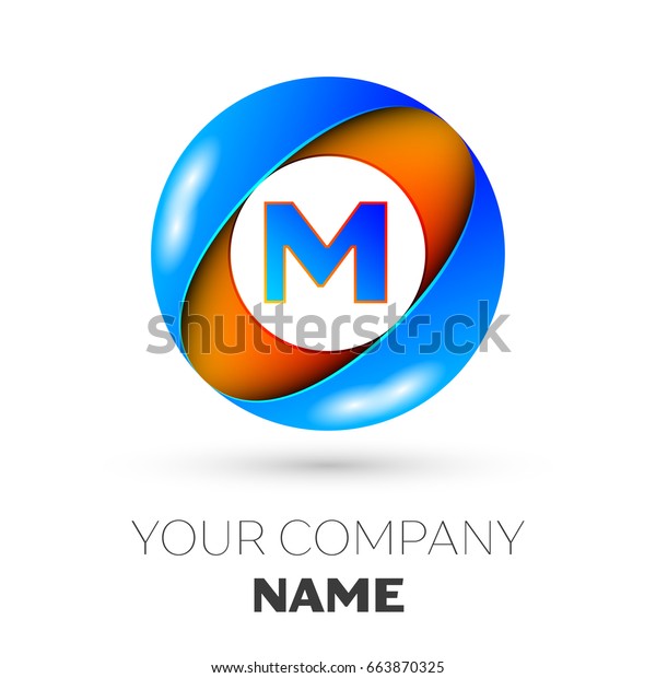 Realistic Letter M Vector Logo Symbol: เวกเตอร์สต็อก (ปลอดค่าลิขสิทธิ์ ...