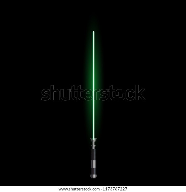 Realistic Light Swords Vector Illustration Stock Vector (Royalty Free ...