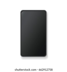 Realistic Modern Mobile Phone Shadow Vector Stock Vector (Royalty Free ...