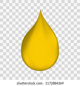 Realistic Oil Drop Stock Vector (Royalty Free) 1172884369