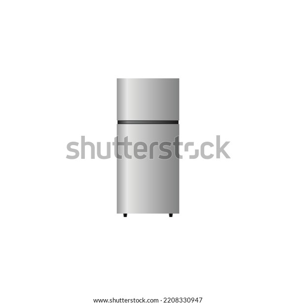 Realistic Refrigerator Vector Art Graphics Stock Vector (Royalty Free ...