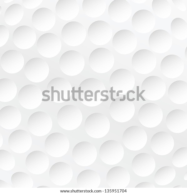 Realistic Rendition Golf Ball Texture Closeup Stock Vector (Royalty ...