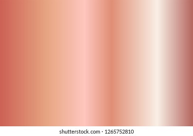 Realistic Rose Gold Gradient Texture Shiny Stock Vector (Royalty Free ...