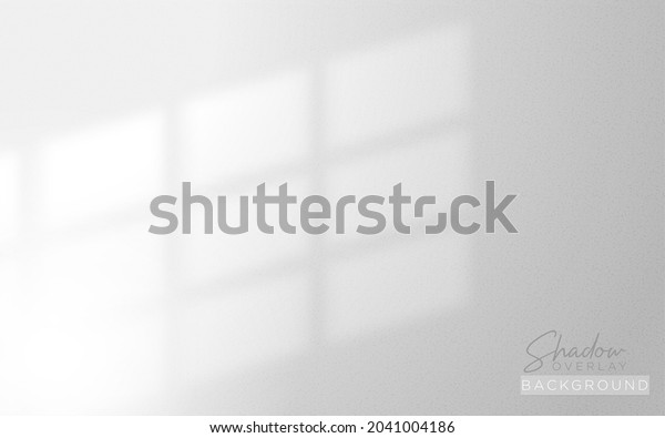 Realistic Shadow Overlay Background Design Presentation Stock Vector ...