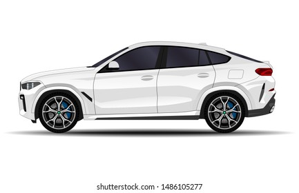 Realistic Suv Car Side View: เวกเตอร์สต็อก (ปลอดค่าลิขสิทธิ์) 778662616 ...