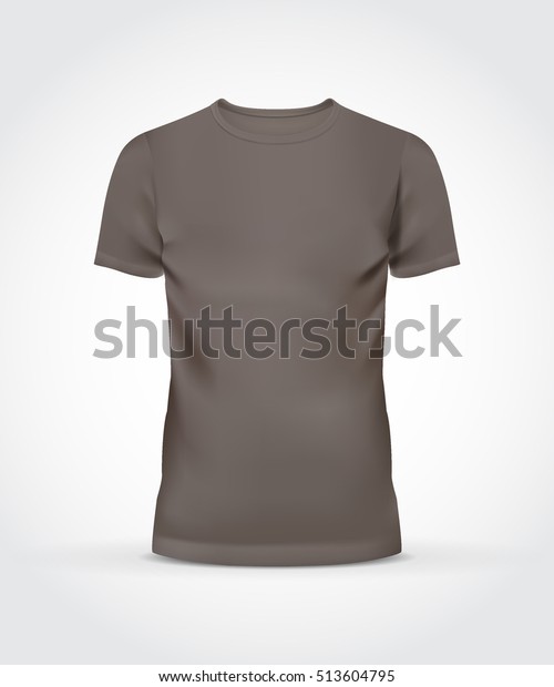 Realistic Tshirt Vector Illustration Stock Vector (Royalty Free ...